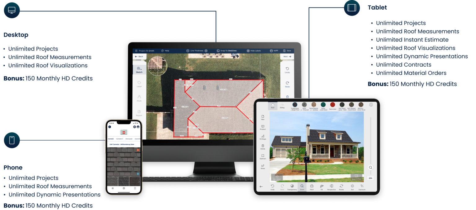 iRoofing Plans & Pricing - Start iRoofing Today | #1 Roofing Software